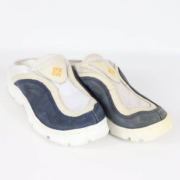Columbia | Shoes | Vintage Columbia Womens 7 Slip On Clog Shoes White ...